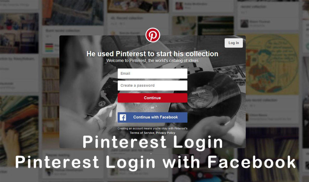 Pinterest Login | Pinterest Login with Facebook - TrendEbook